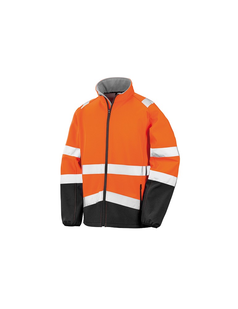 Printable Safety Softshell Jacket